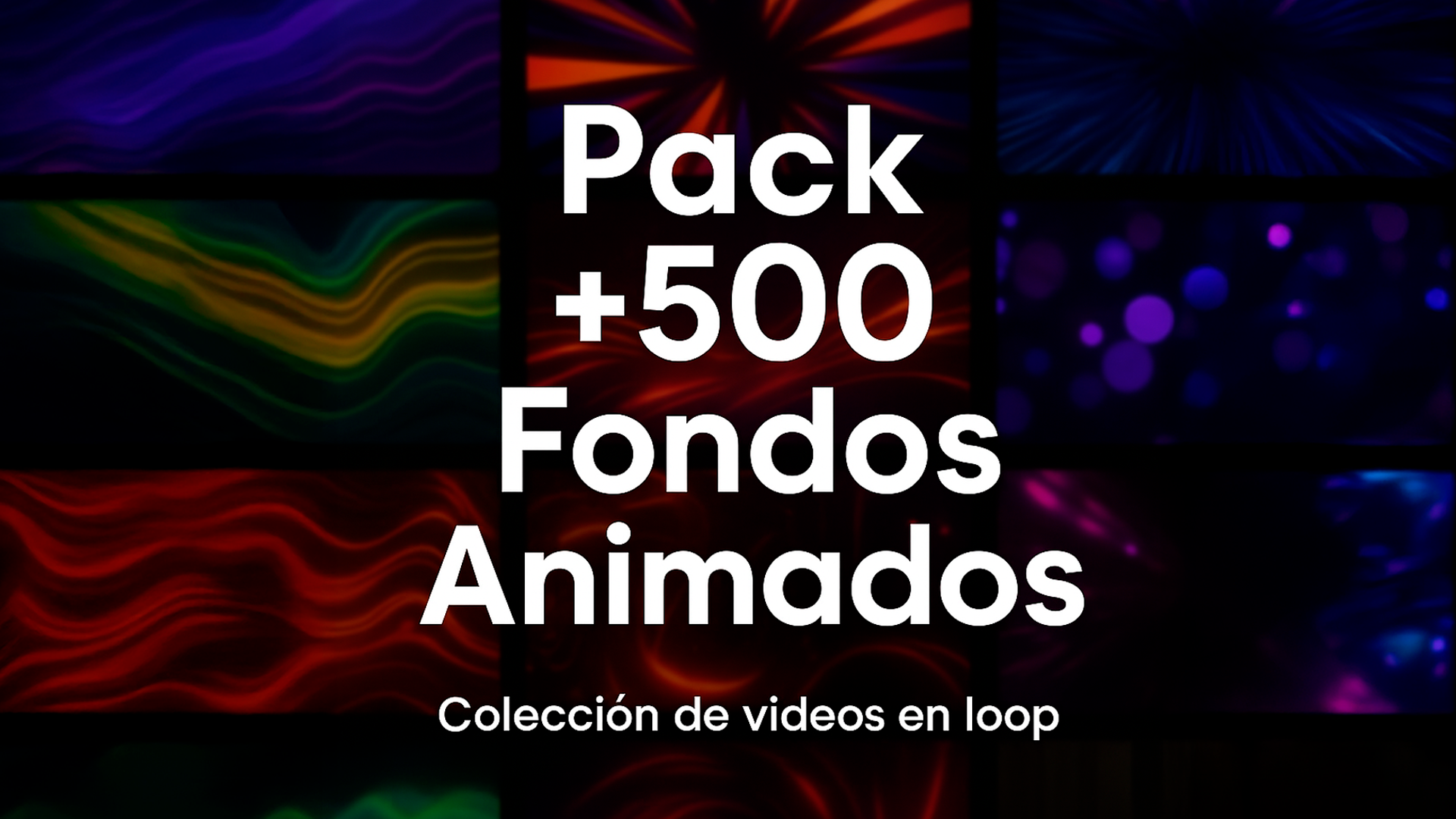 Pack +500 Fondos Animados | KingMake